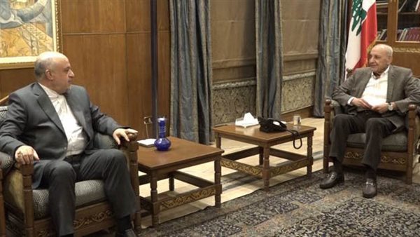 الرئيس بري إستقبل السفير الإيراني وعرض معه الأوضاع العامة ياصور